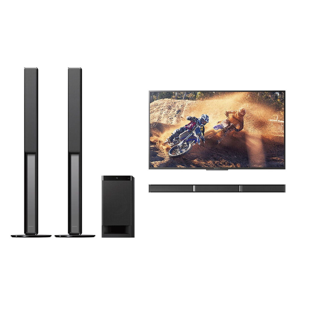 Sony HT-RT40 Real 5.1ch Dolby Digital Tall boy Soundbar Home Theatre ...